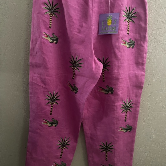 Pants & Jumpsuits | Cj Laing Alligator Pants | Poshmark